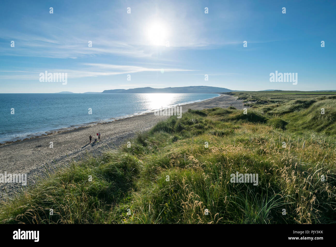 Porth Neigwl or Hell's Mouth Llanengan on the Lleyn Peninsula North ...