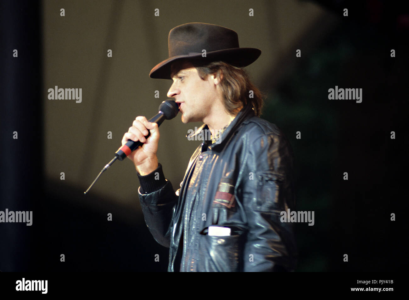 Udo Lindenberg on 01.09.1983 in Berlin. | usage worldwide Stock Photo ...