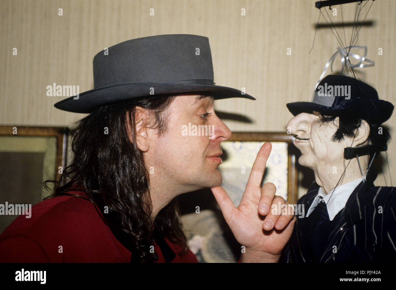 Udo Lindenberg on 05.09.1991 in Hamburg. | usage worldwide Stock Photo ...