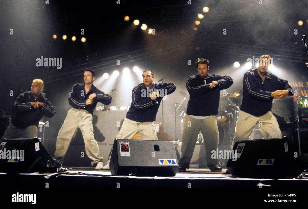 Bloodhound Gang (l-r): Lüpüs Thünder, DJ Q-Ball, Jimmy Pop Ali, Willie ...