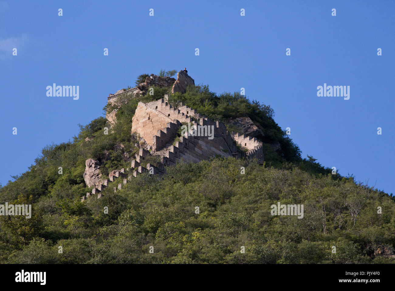 Badaling Great Wall of China/National Forest Park Stock Photo - Alamy