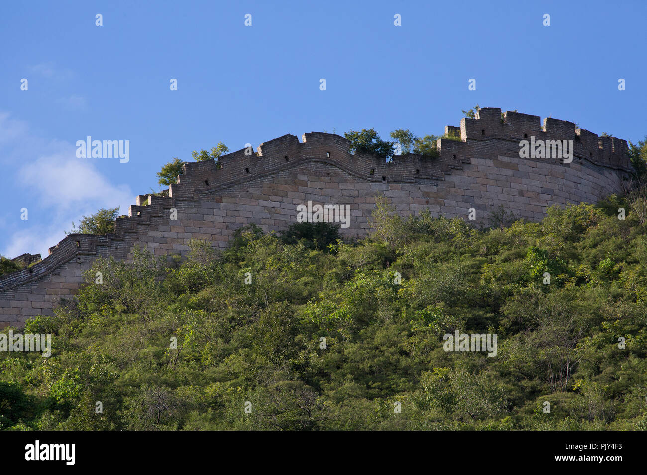 Badaling Great Wall of China/National Forest Park Stock Photo - Alamy