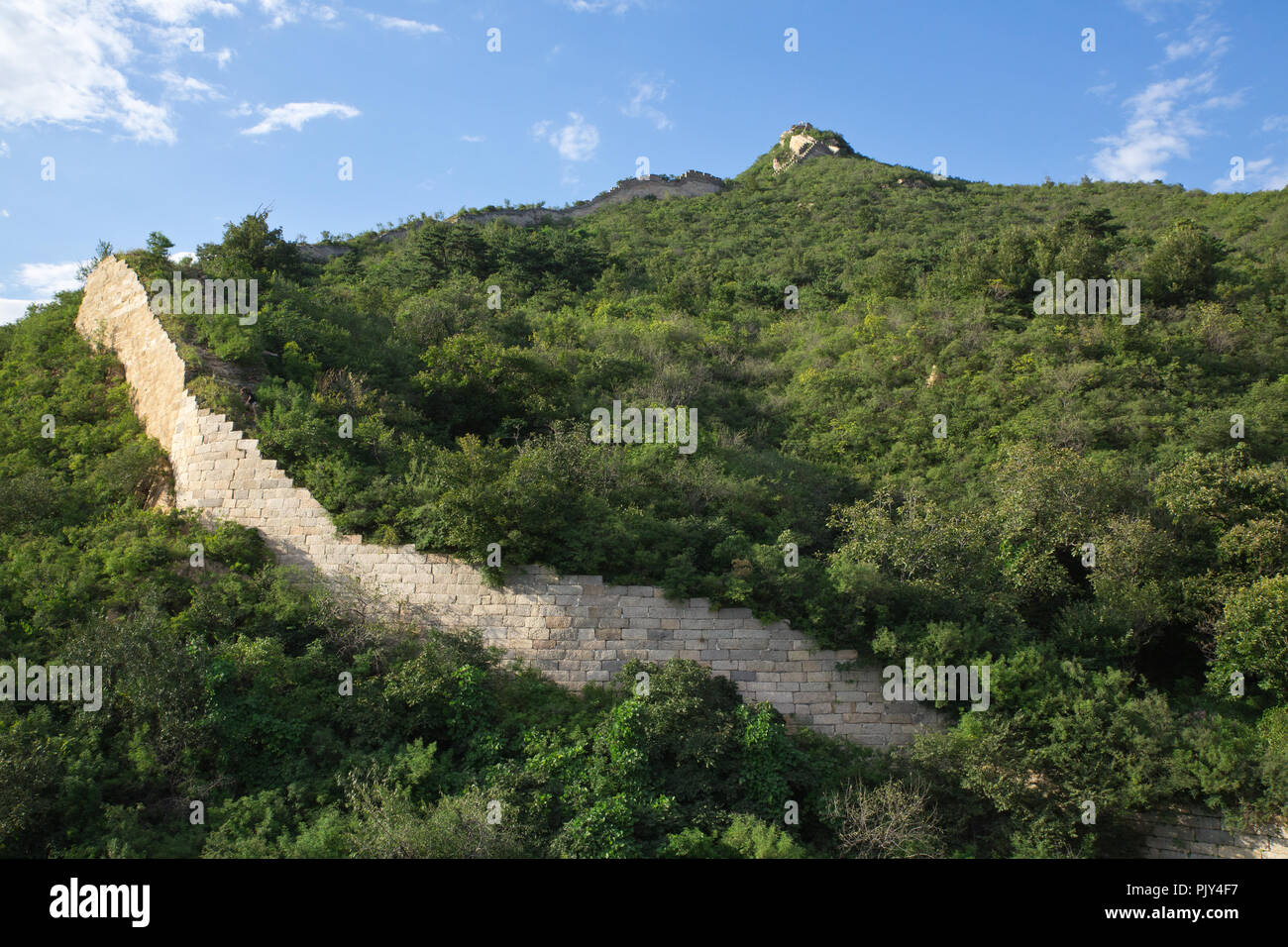 Badaling Great Wall of China/National Forest Park Stock Photo - Alamy