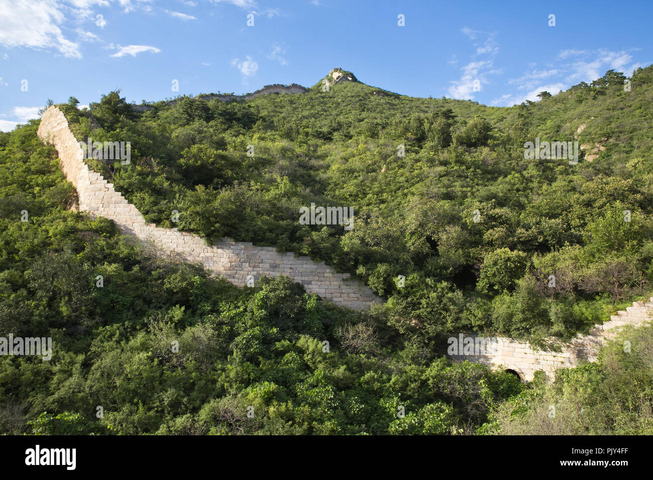 Badaling Great Wall of China/National Forest Park Stock Photo - Alamy
