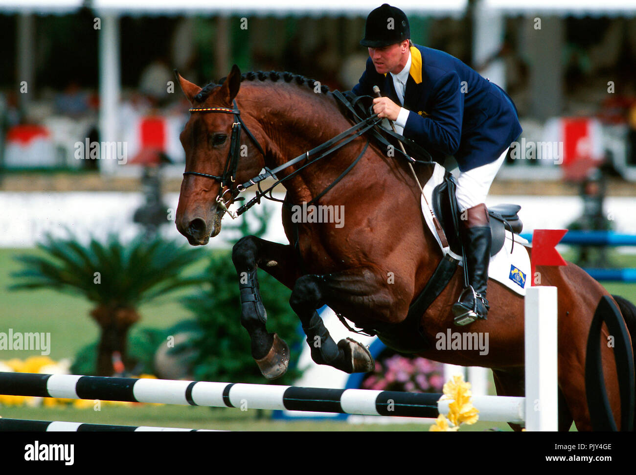 CSI Monterrey October 1997, Jos Lansink (NED) riding Nissan Calvarro Z Stock Photo - Alamy