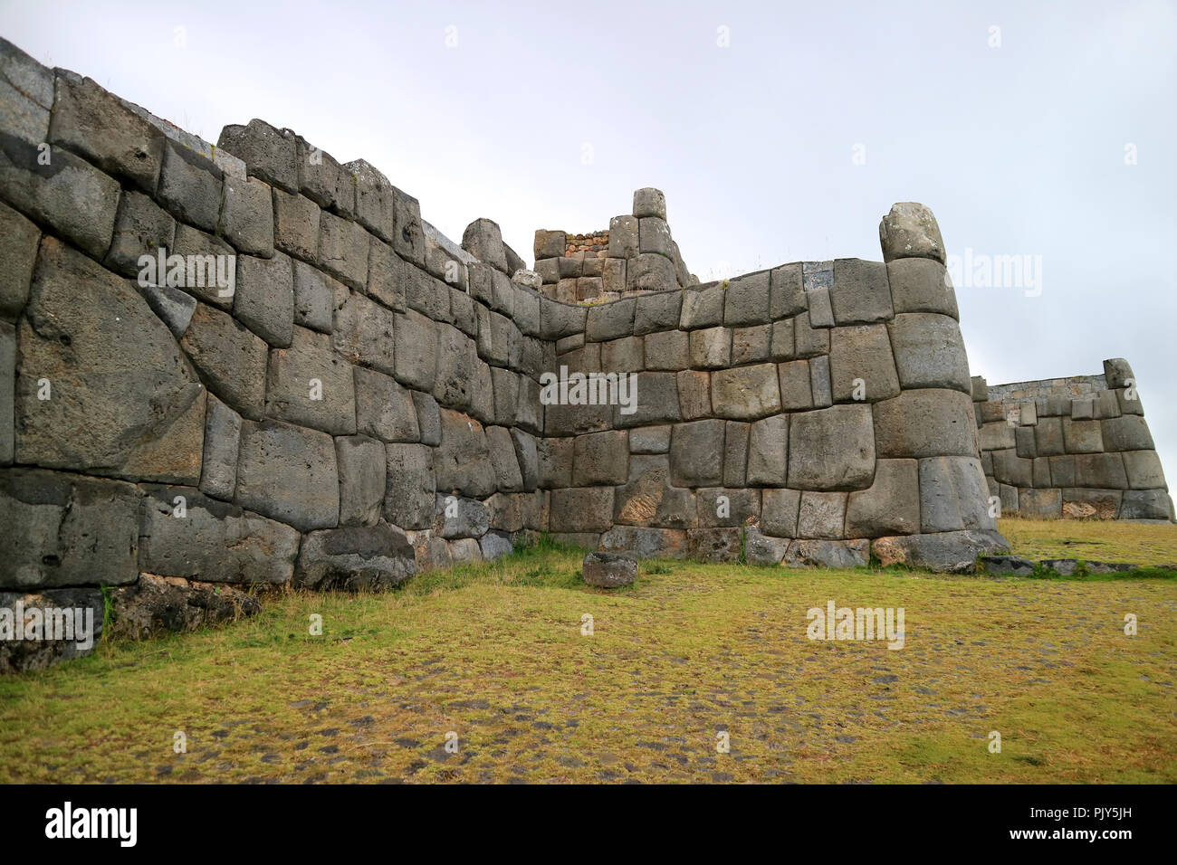 Sacsayhuaman, the ancient citadel of Inca, UNESCO World Heritage Site ...