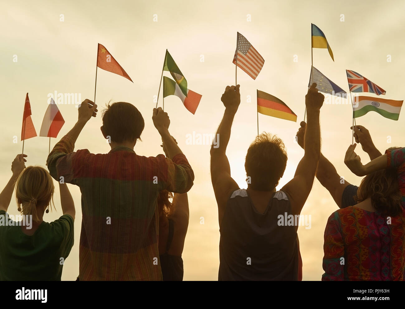 International group women hands together hi-res stock photography and ...