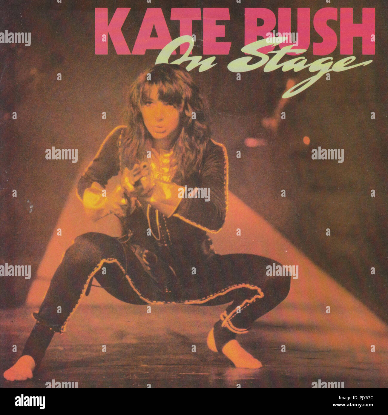 Kate Bush - Kate Bush On Stage Stock Photo - Alamy