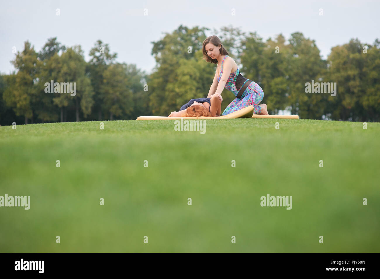 Enjoy yoga hi-res stock photography and images - Alamy