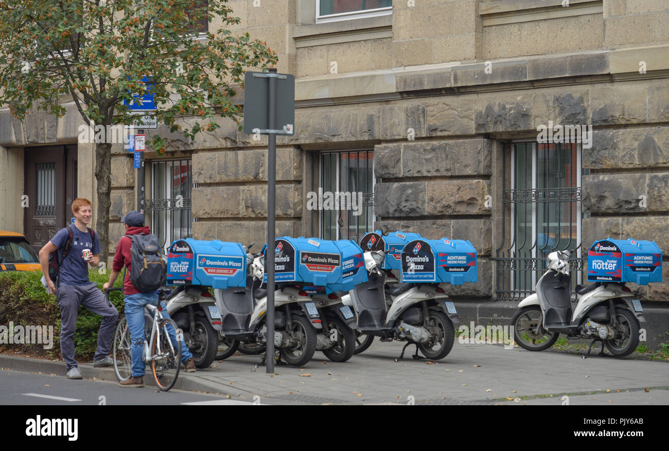 Dominoes pizza, Templar's ditch, Aachen, North Rhine-Westphalia ...