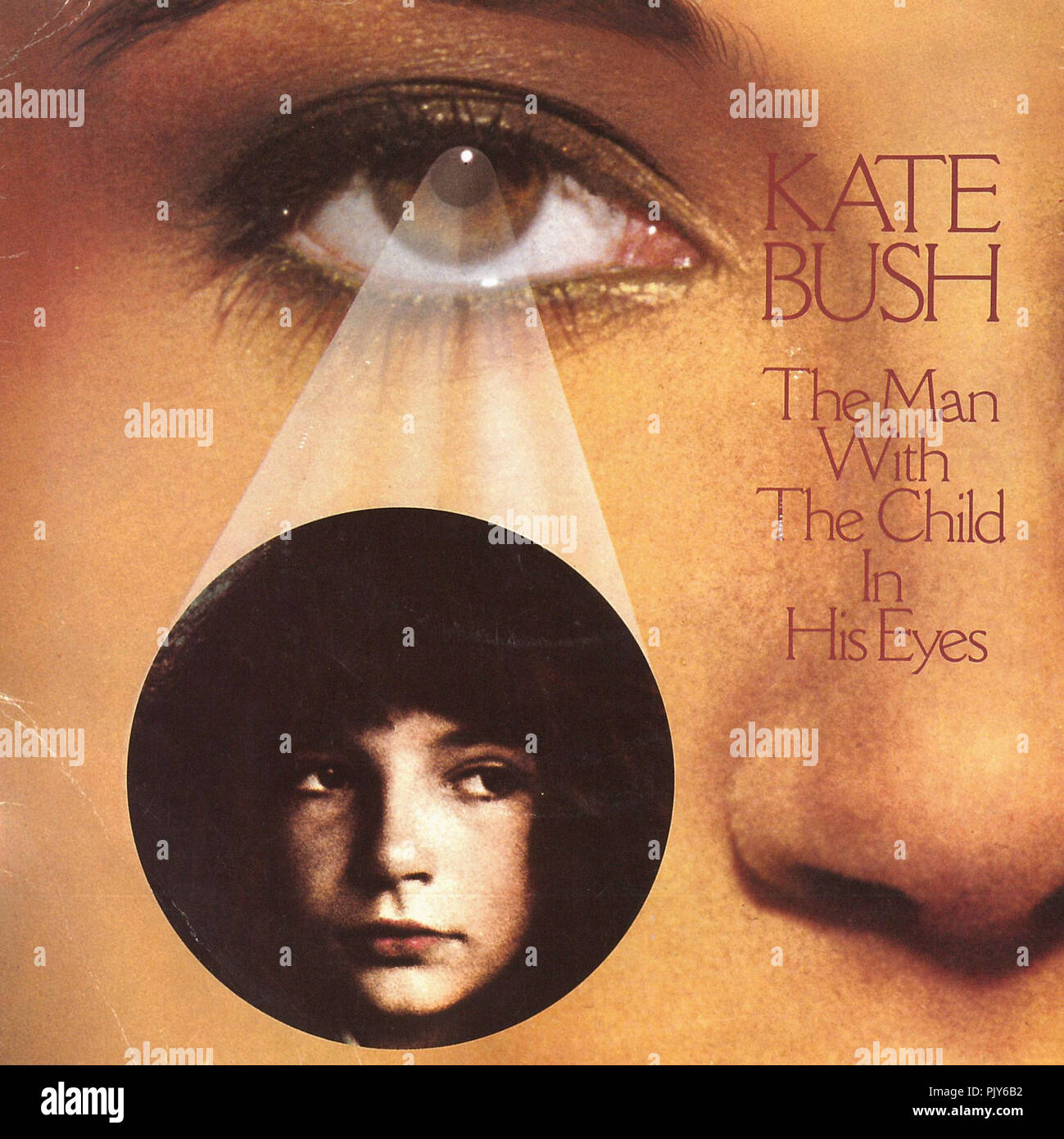 Kate Bush - The Man With The Child In His Eyes Stock Photo - Alamy