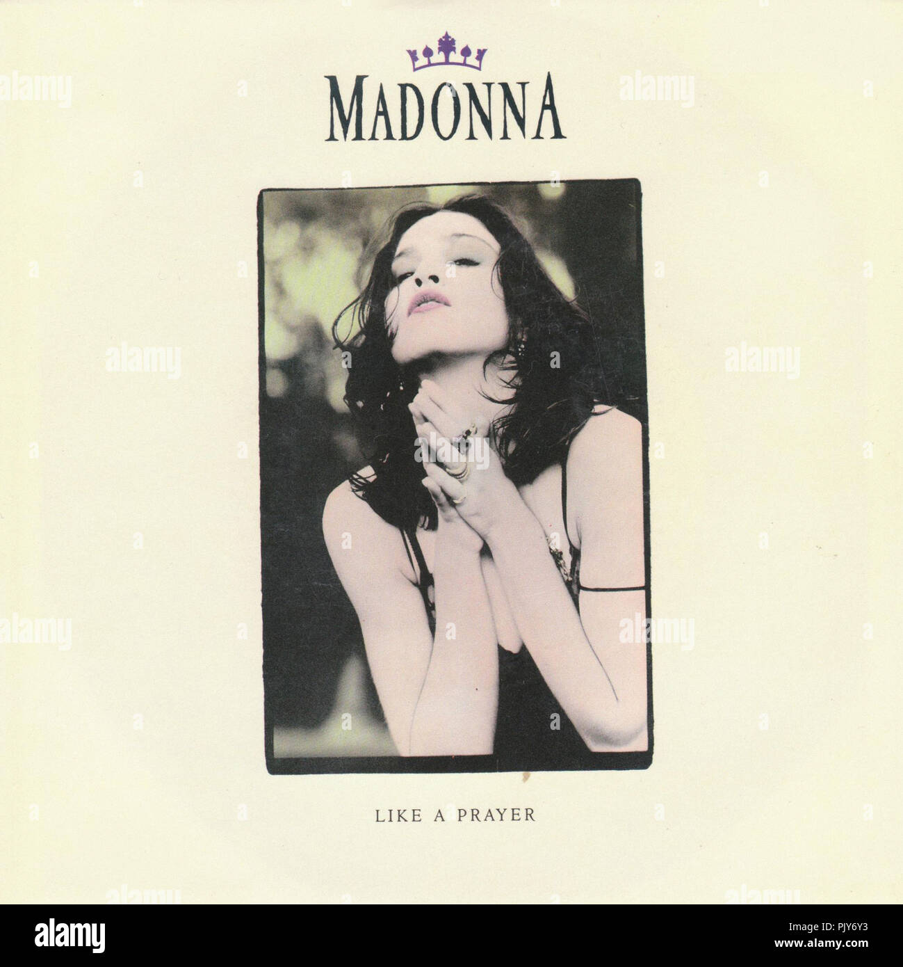 Madonna - Like A Prayer Stock Photo - Alamy