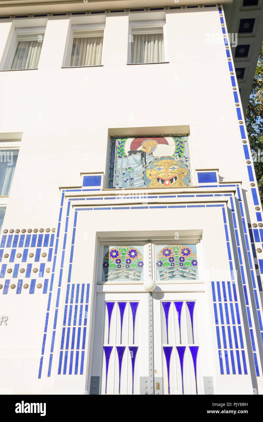 Wien, Vienna: Villa Wagner II (Otto-Wagner-Villa II, (Otto-Wagner-Villa ...