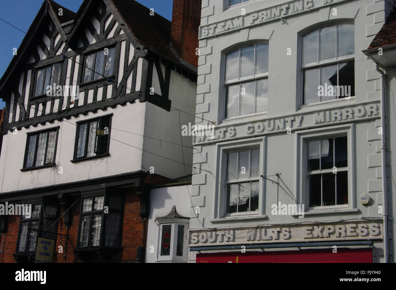 Salisbury medieval buildings hi-res stock photography and images - Alamy
