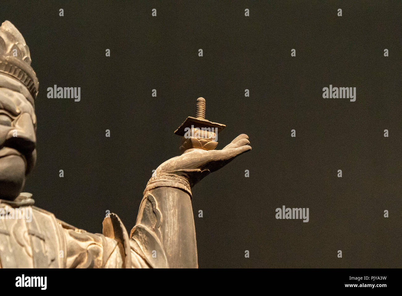 Standing Fudo Myo'o ( Acalanatha ), 12th Century, Tokyo National Museum ...