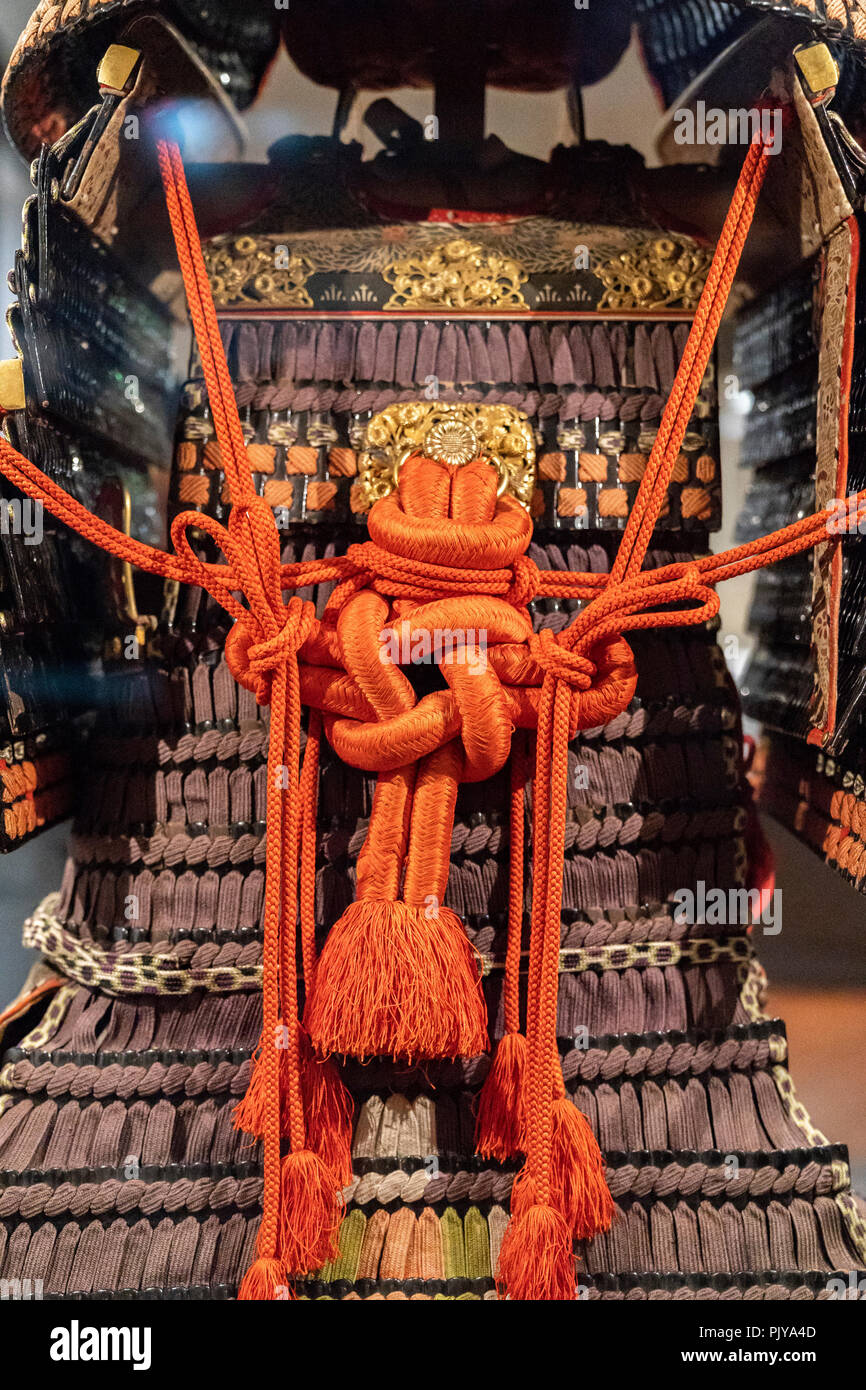 Yoroi type armor by Ishii Zennosuke, Meiji Era, Tokyo National Museum ...