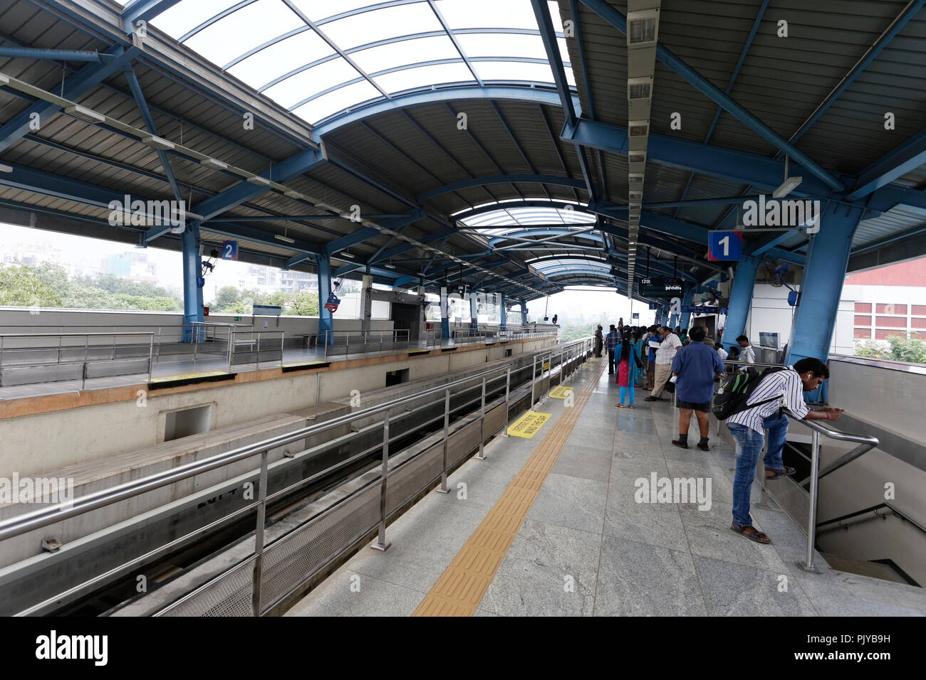 Mumbai Monorail train. Comfortable, modern , fast, new & air ...