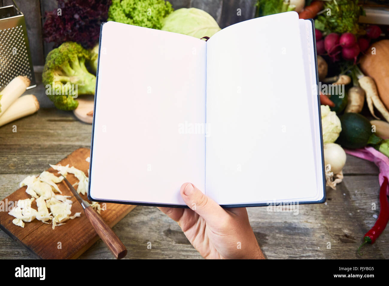 Recipe book image hi-res stock photography and images - Alamy