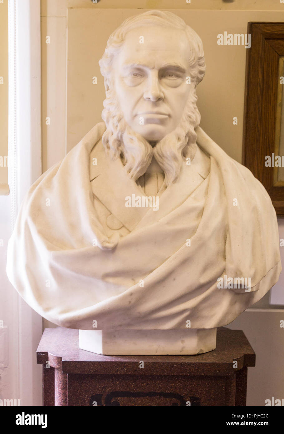 The Long Shop museum, Leiston, Suffolk, England, UK bust of Richard ...