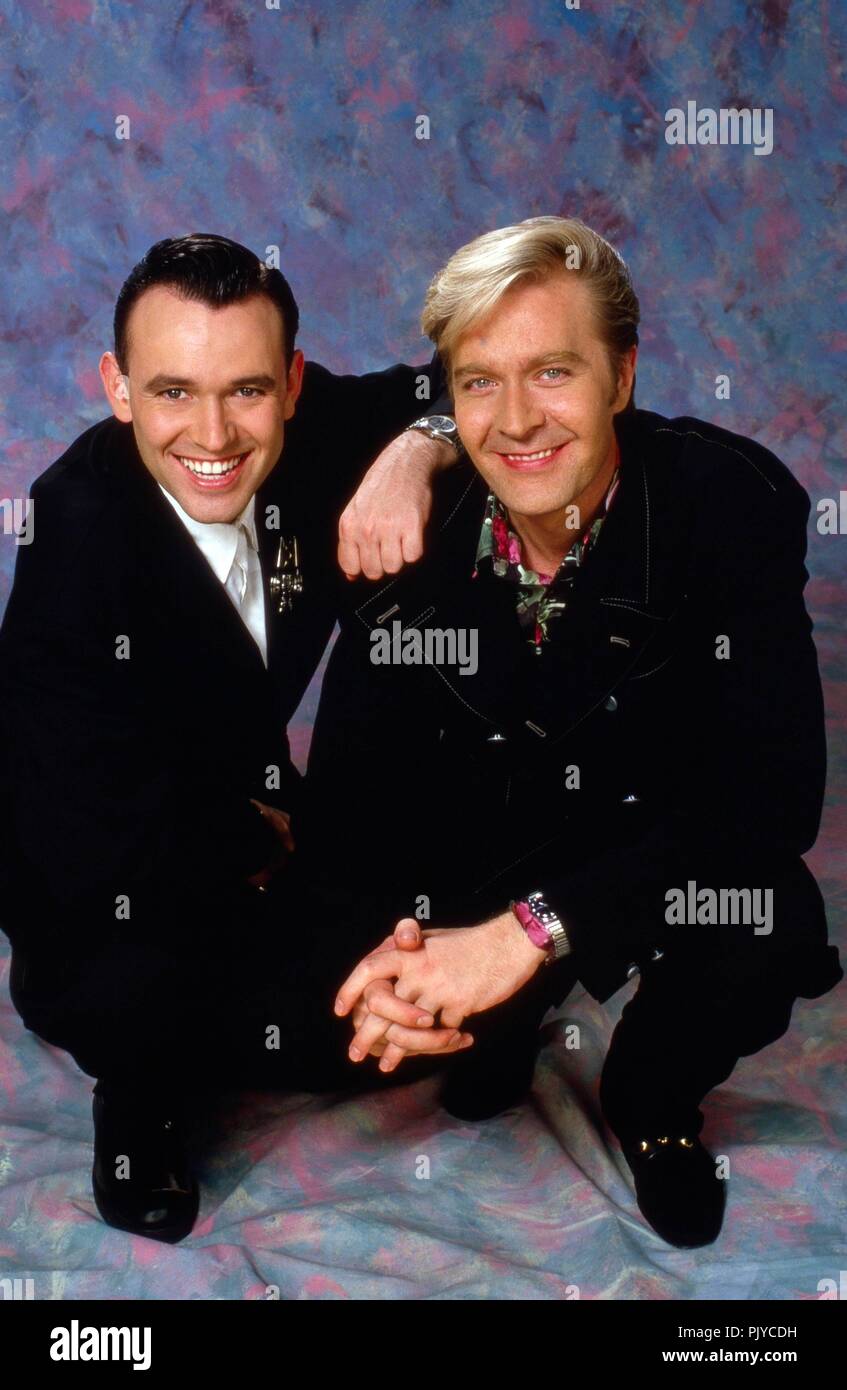 "ABC", britisches Popduo, beim Bravo Shooting in London, Großbritannien ...