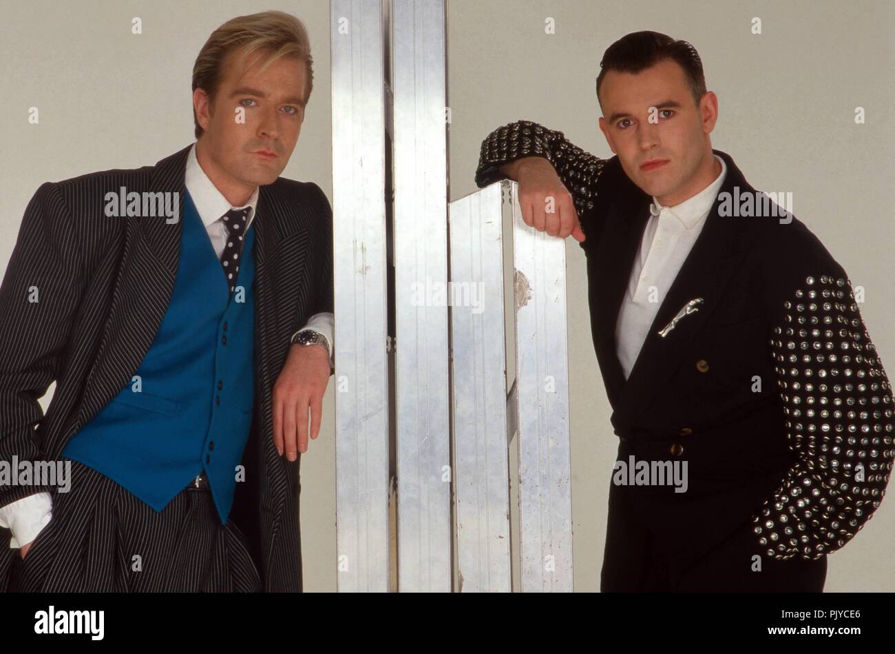"ABC", britisches Popduo, beim Bravo Shooting in München, Deutschland ...