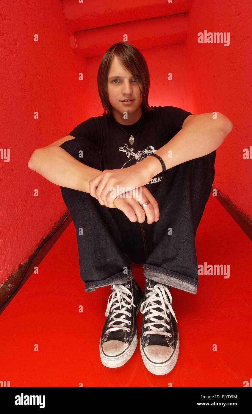 Thomas Stolle - German band Silbermond on 3 December 2004 in Munich ...