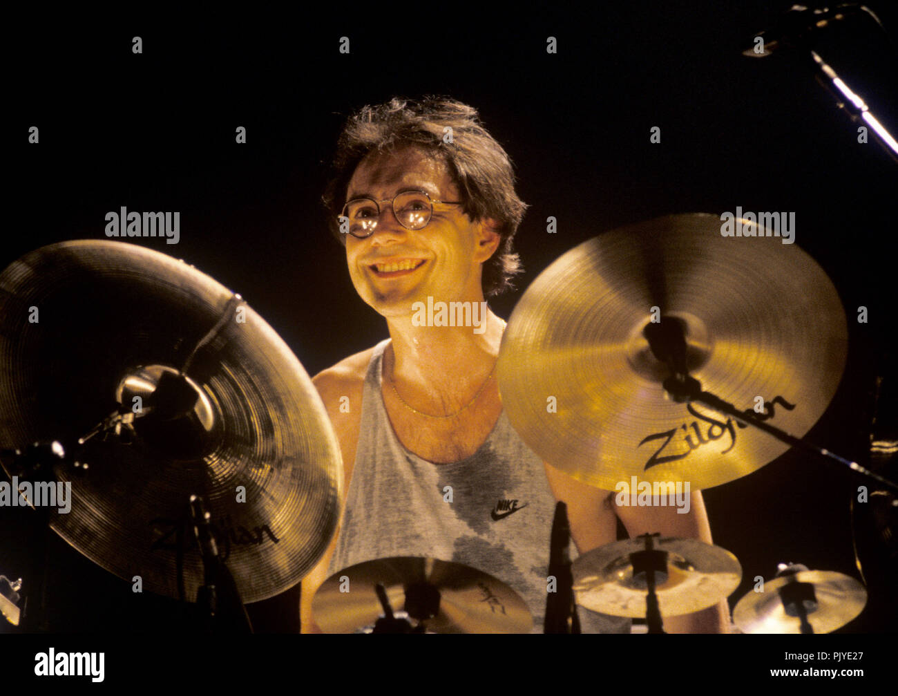 Vinnie Colaiuta (Sting) on 14.05.1991 in München / Munich. | usage ...