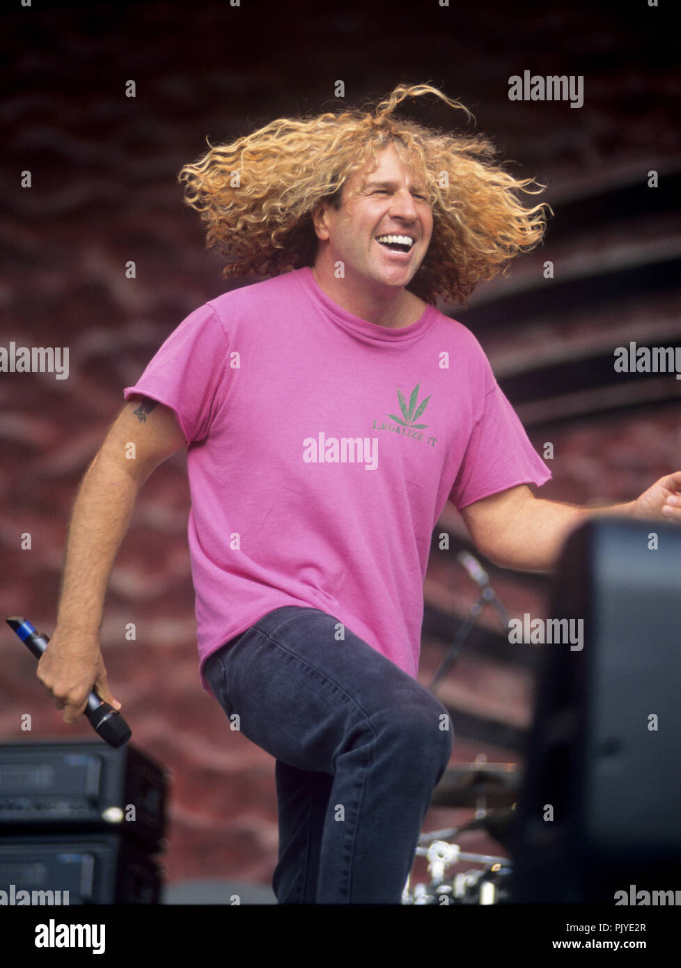 Sammy Hagar (Van Halen) on 26.05.1995 in Bremen. | usage worldwide ...