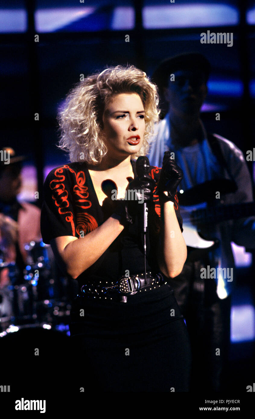 Kim Wilde on 27.07.1988 in München / Munich. | usage worldwide Stock ...