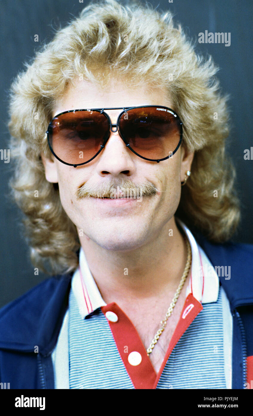 Frank Beard (ZZ Top) on 01.05.1982 in Dortmund. | usage worldwide Stock ...