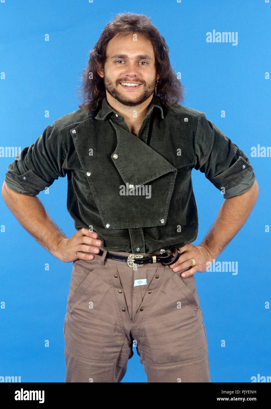 Michael Anthony (Van Halen) on im Oktober 1981 in . | usage worldwide ...