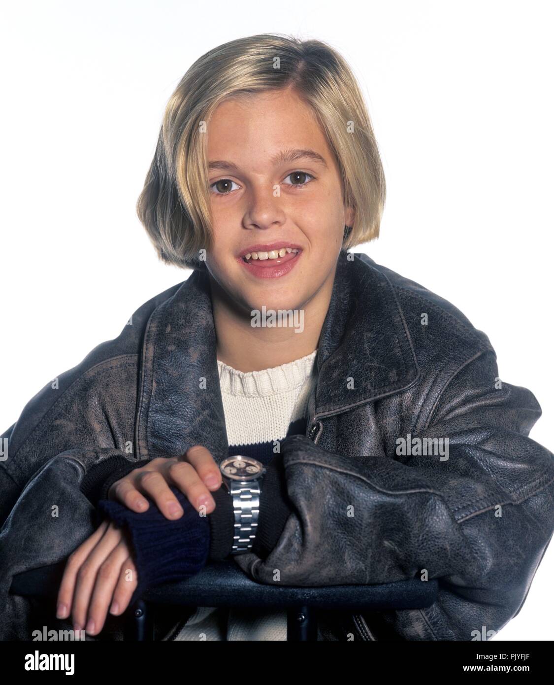 Aaron carter on 29 11 1998 in hamburg hi-res stock photography and ...