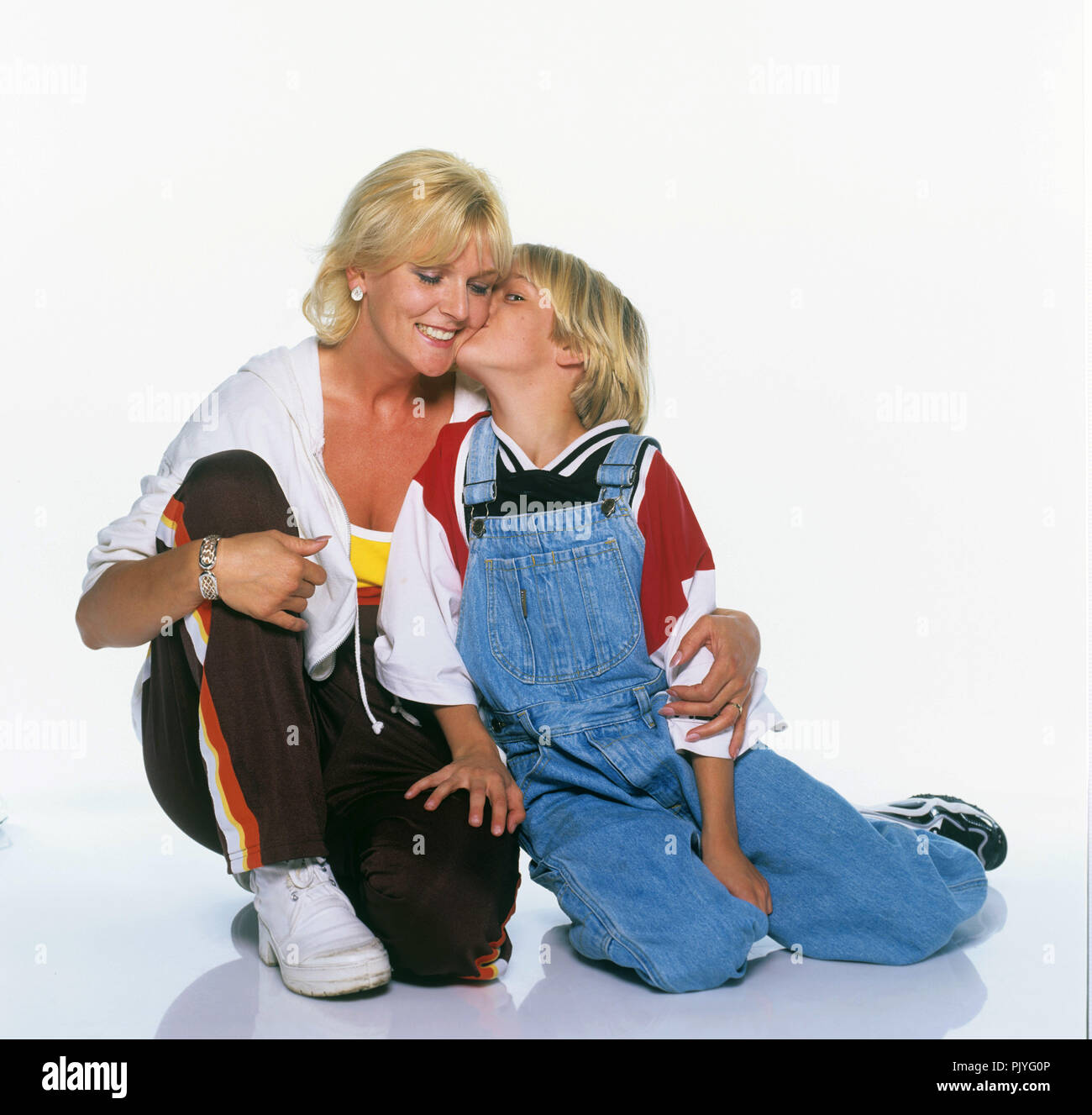 Aaron Carter on 02.12.1997 in München. | usage worldwide Stock Photo ...