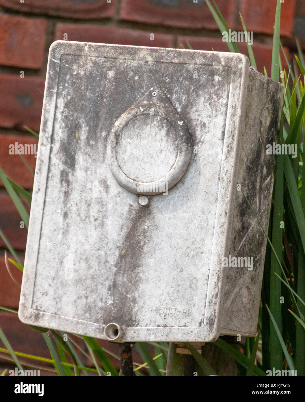 Electricity meter outside hi-res stock photography and images - Alamy