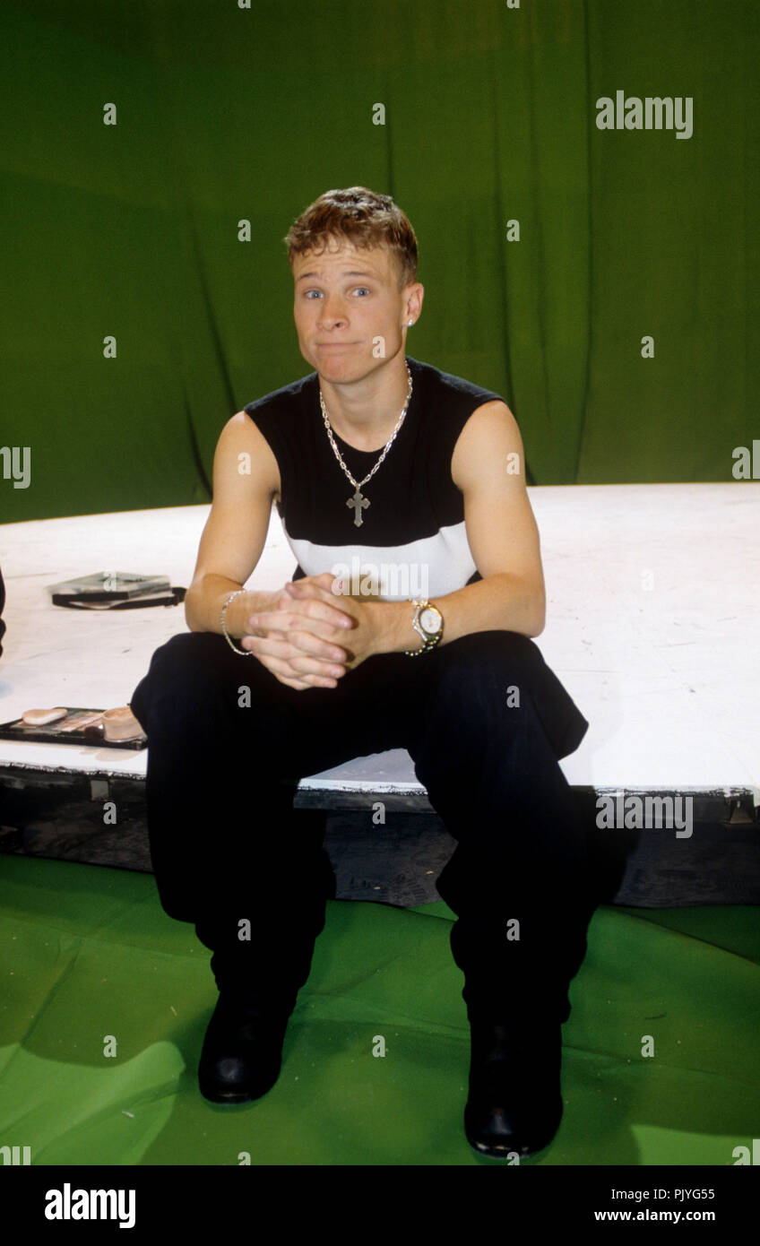 Brian Littrell (Backstreet Boys) on 10.04.1996 in Orlando. | usage ...