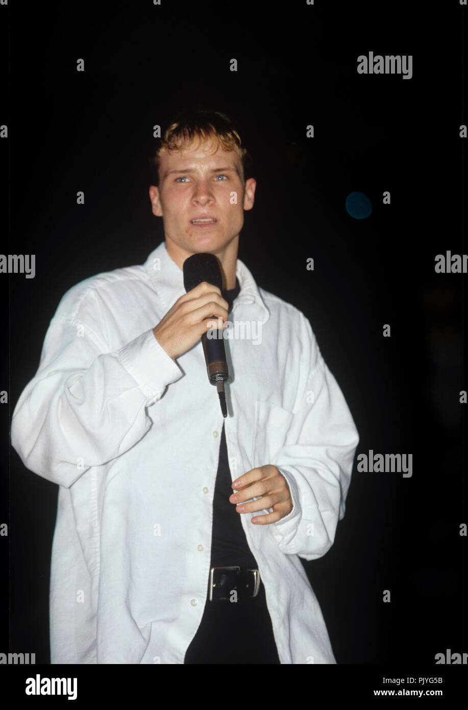 Brian Littrell (Backstreet Boys) on 13.08.1996 in Köln / Cologne ...