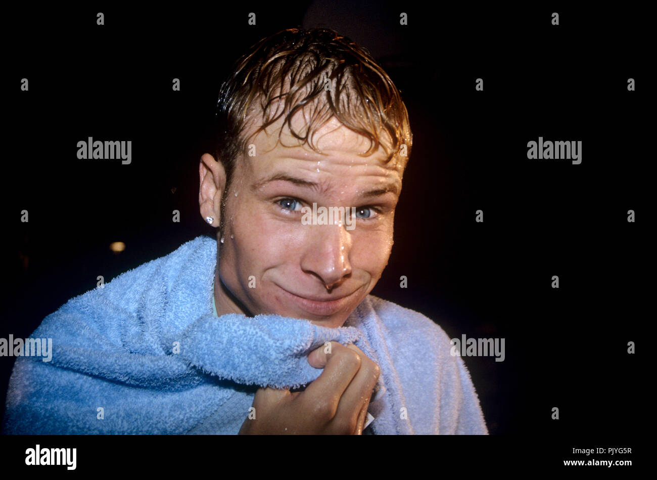 Brian Littrell (Backstreet Boys) on 01.07.1996 in Orlando. | usage worldwide Stock Photo - Alamy