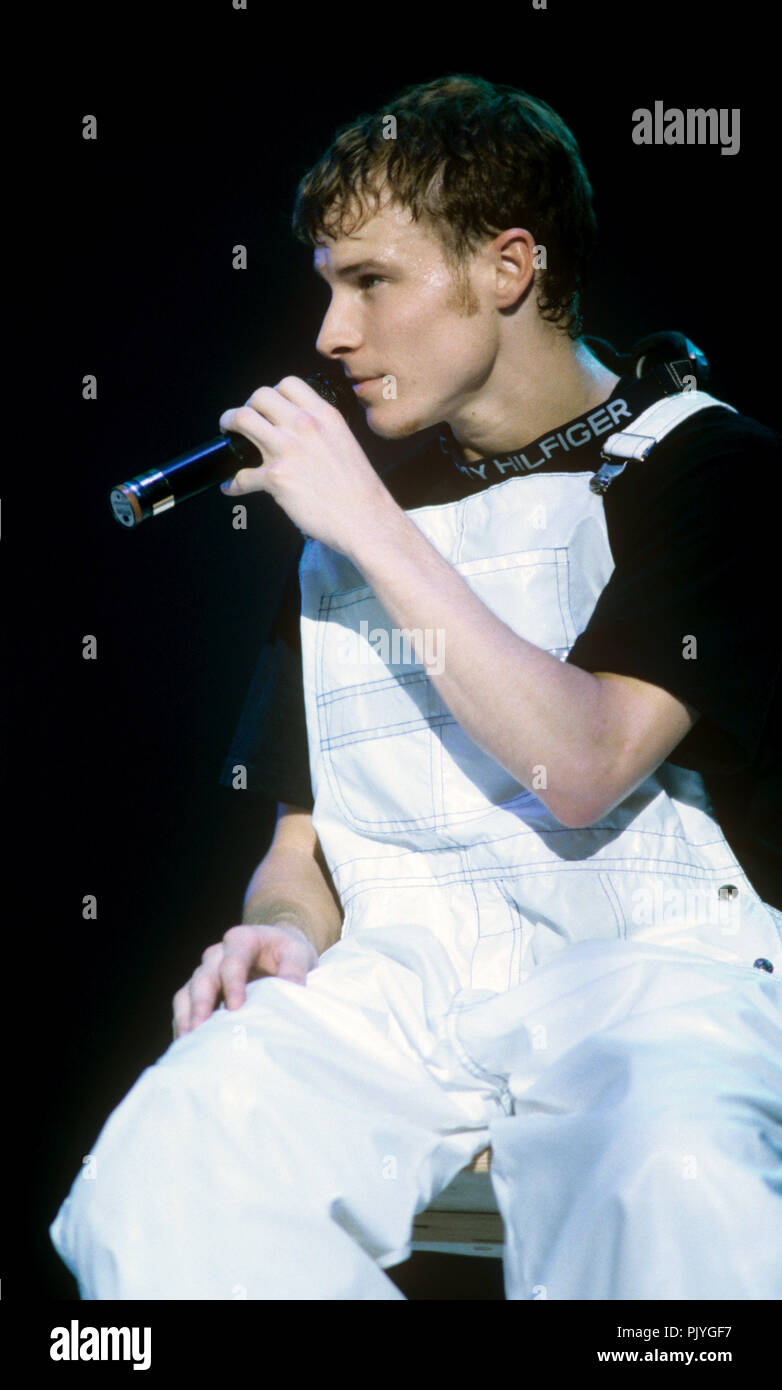 Brian Littrell (Backstreet Boys) on 07.03.1997 in München / Munich ...