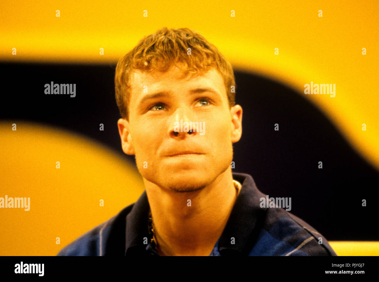 Brian Littrell (Backstreet Boys) on 23.08.1997 in Hamburg. | usage ...
