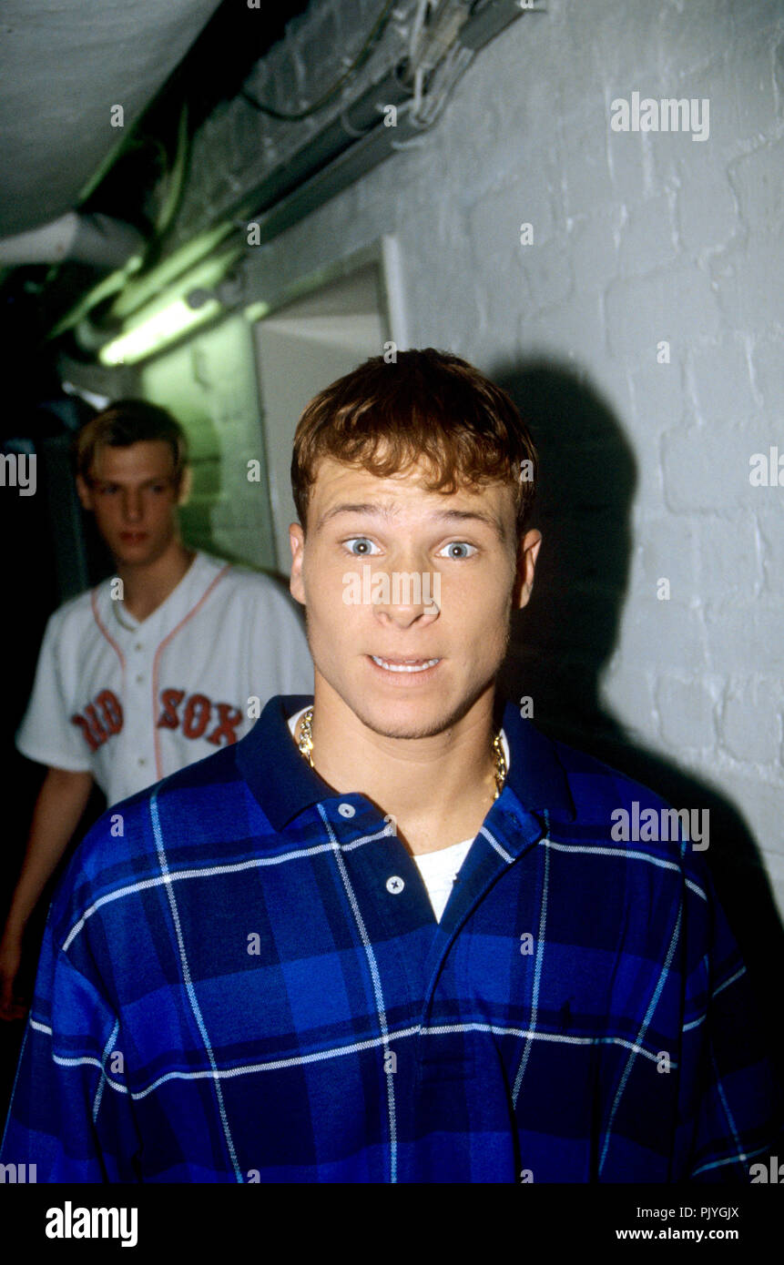 Brian Littrell (Backstreet Boys) on 23.08.1997 in Hamburg. | usage ...
