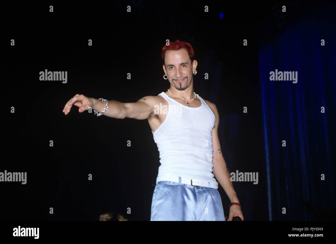 Alexander James McLean (Backstreet Boys) on 15.07.1998 in Washington ...