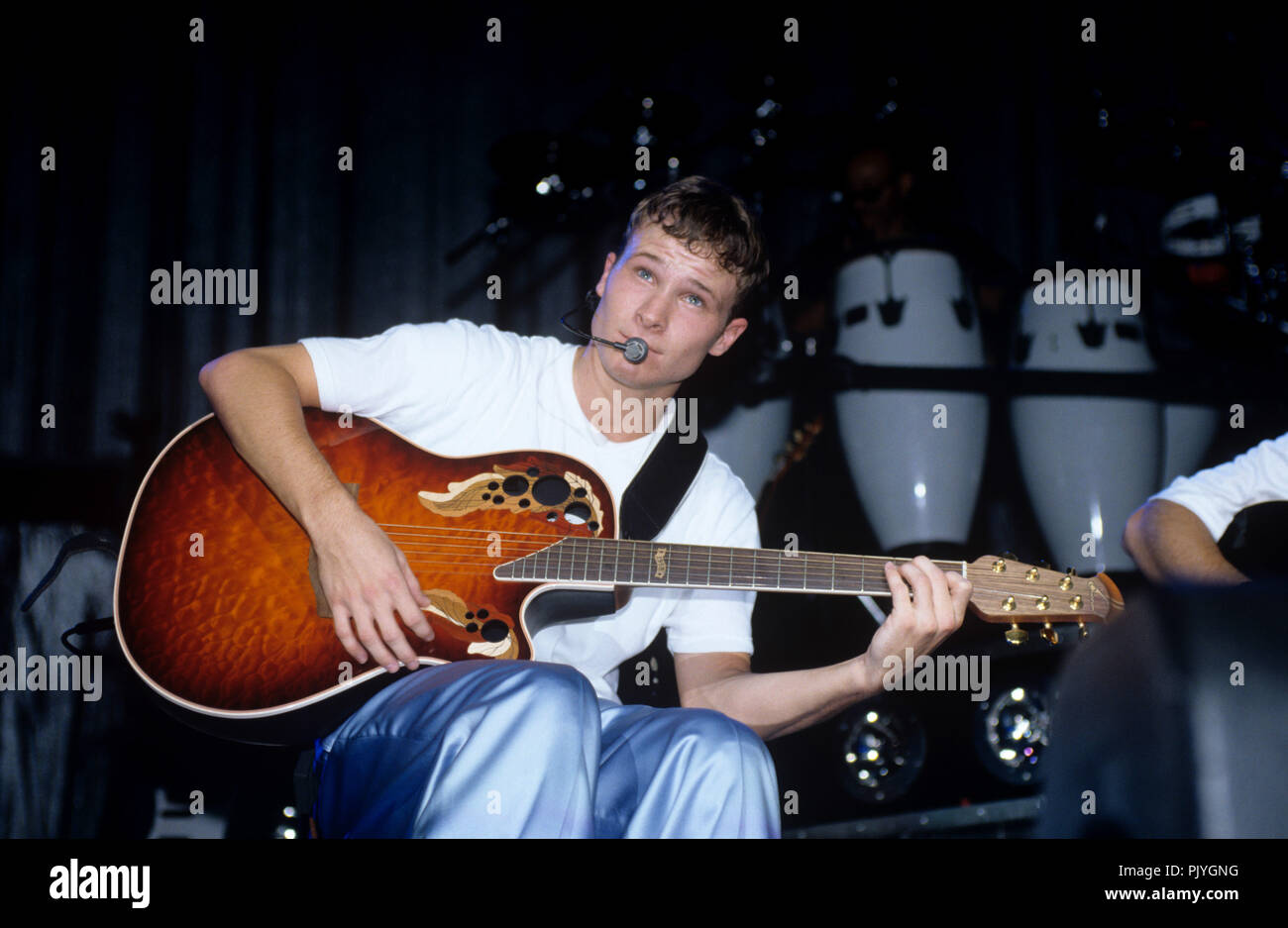 Brian Littrell (Backstreet Boys) on 15.07.1998 in Washington. | usage ...