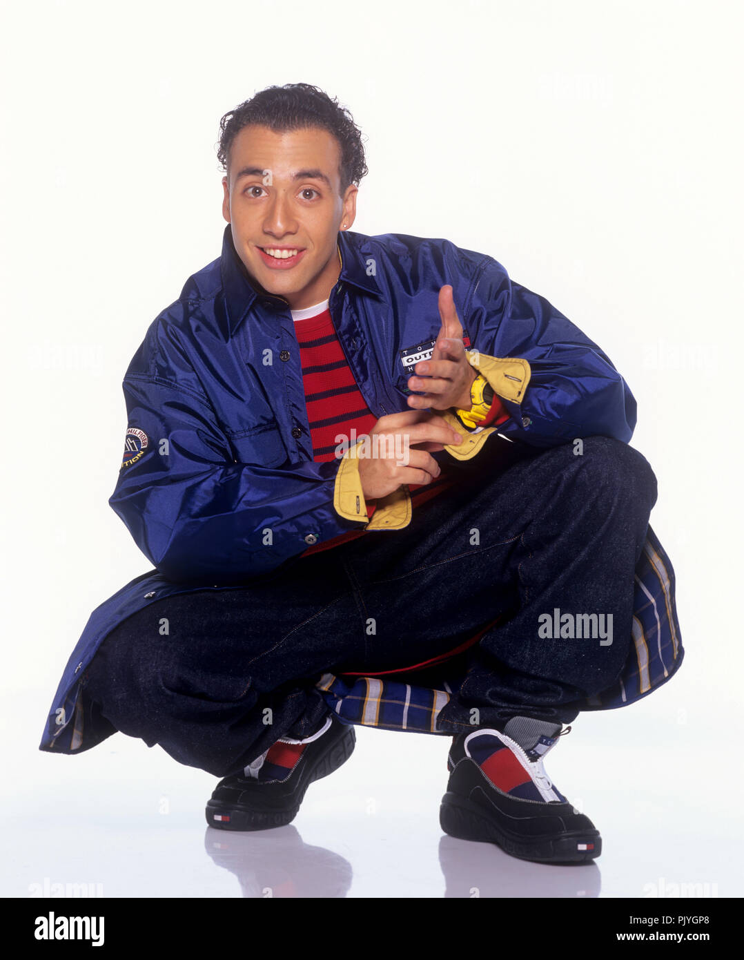 Howie Dorough (Backstreet Boys) on 05.02.1997 in Brüssel / Brussels ...