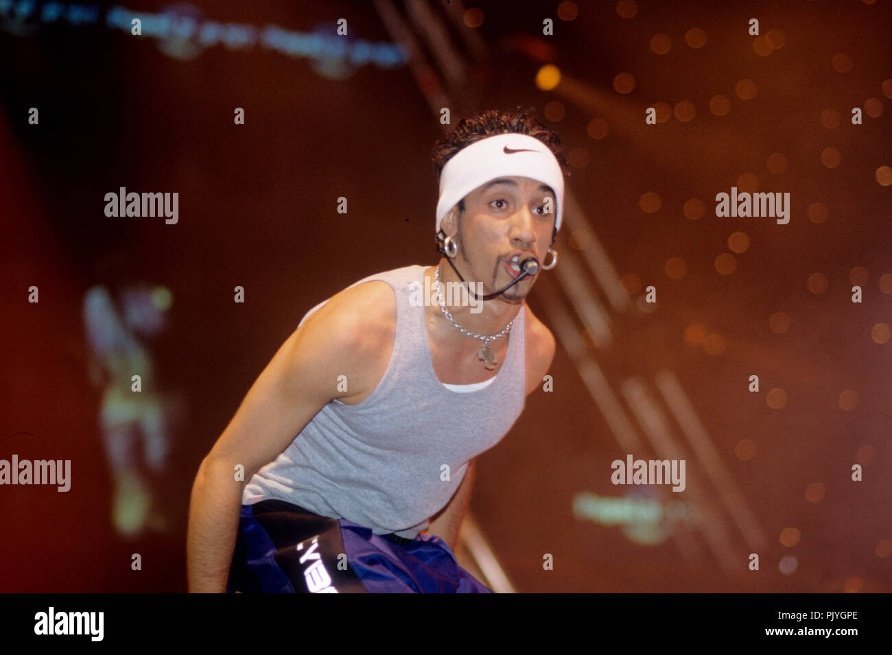 Alexander James McLean (Backstreet Boys) on 15.10.1997 in Rotterdam ...