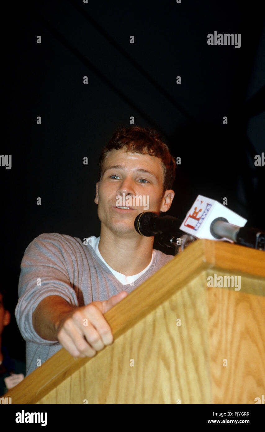 Brian Littrell (Backstreet Boys) on 11.07.1998 in Orlando. | usage ...