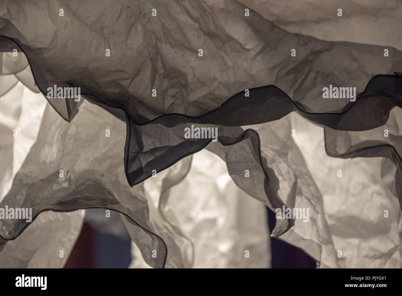 Texture of crumpled cloth, background Stock Photo - Alamy