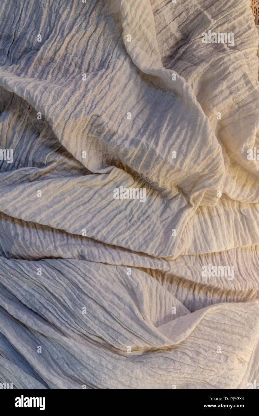 Texture of crumpled cloth, background Stock Photo - Alamy