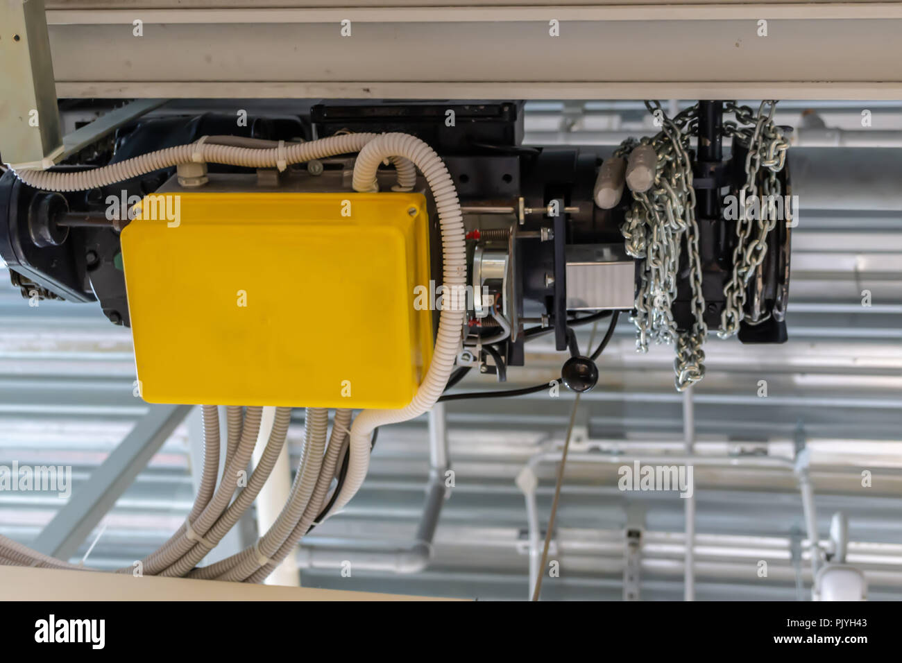 The engine on the gate Stock Photo - Alamy