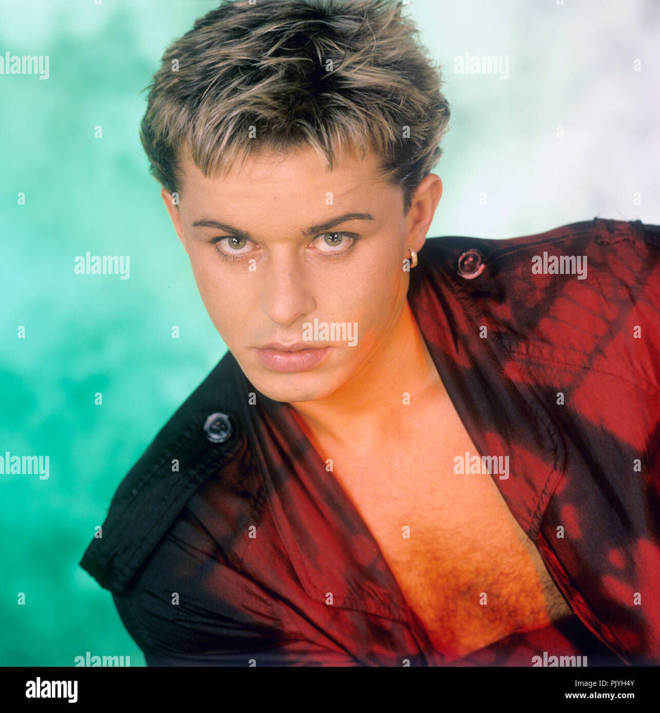 Den Harrow on 19.10.1987 in München / Munich. | usage worldwide Stock ...