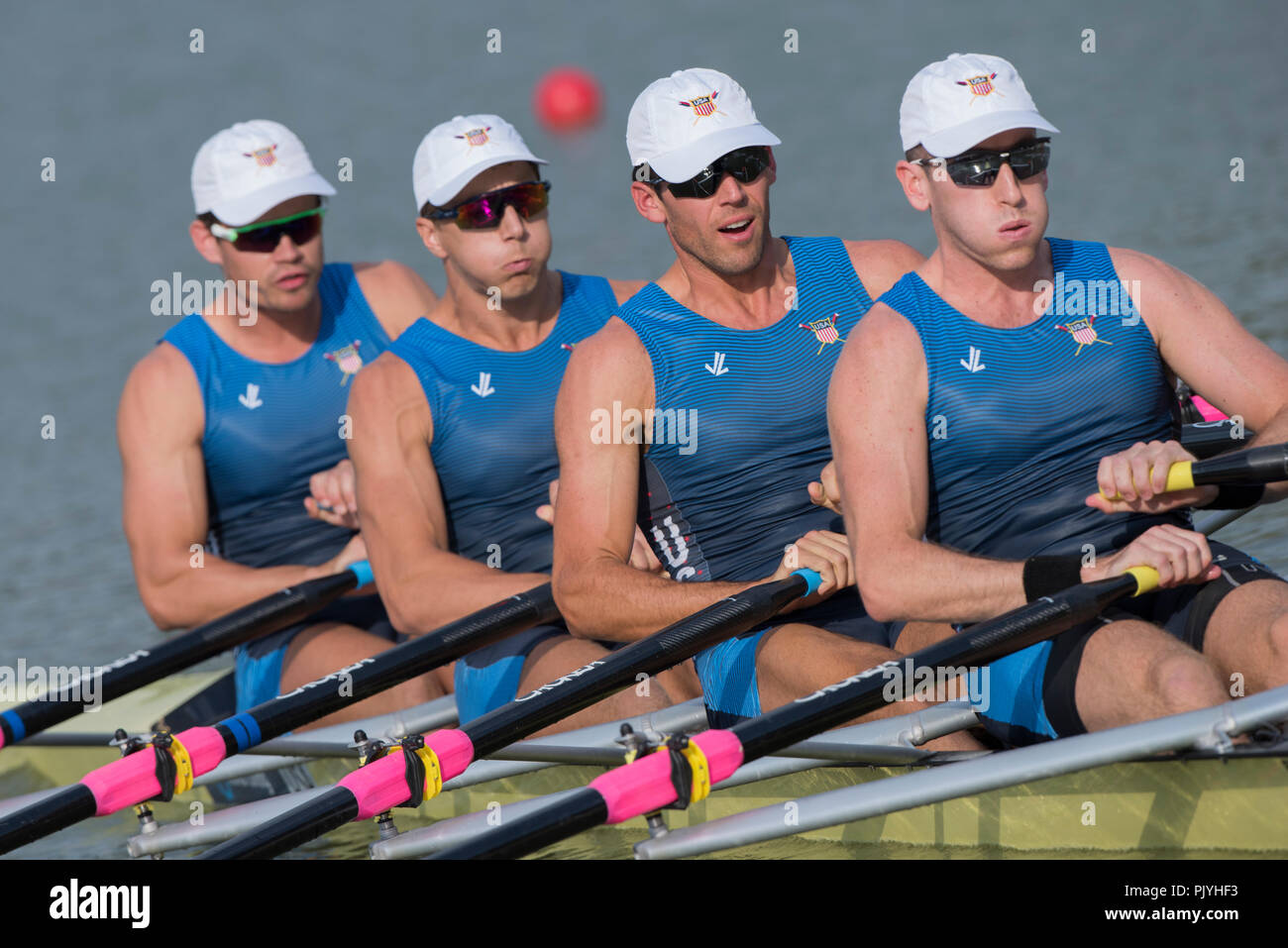 Heat of the mens quadruple sculls hi-res stock photography and images ...